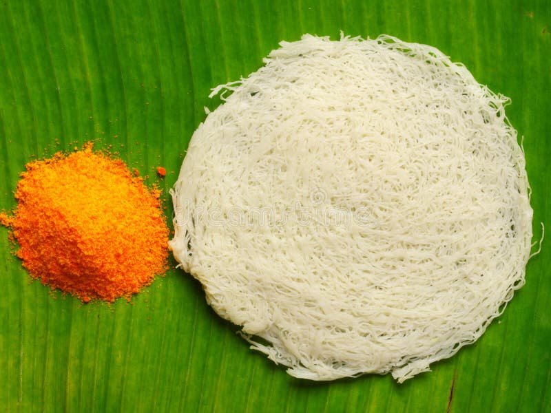 Indian putu mayam stock image. Image of piring, malaysia - 22087565