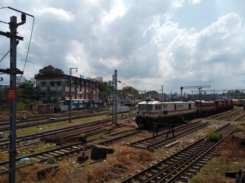 Indian Railways, Train and Railways Tracks Editorial Photography ...