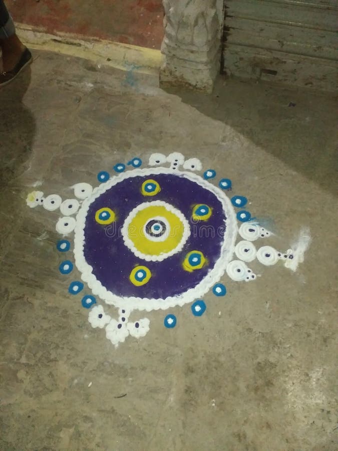 Indian Rangoli Special Design Stock Image - Image of indian, rangoli ...