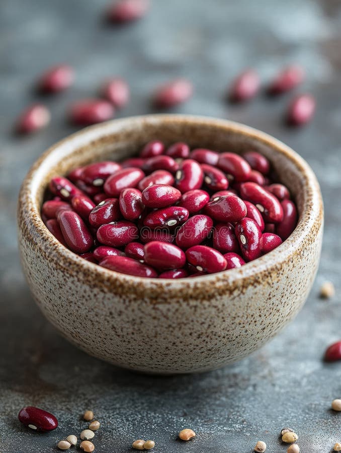 Indian Red Bean (Rajma, Chitra Pinto Bean) Red Kidney Beans. Generative ...