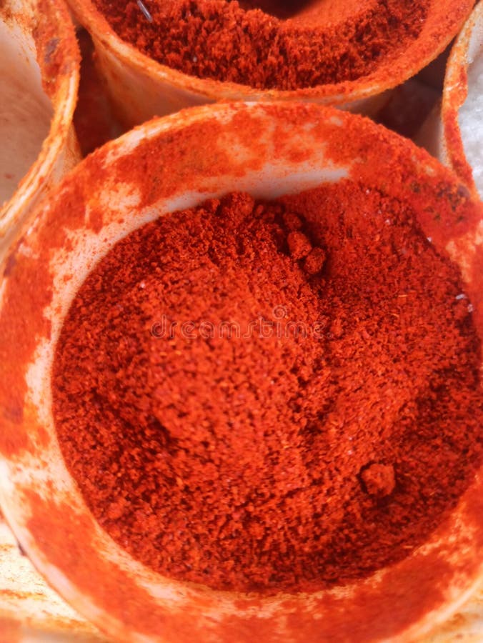 Indian Red Chilli in glaas stock photo. Image of glaas - 168287854