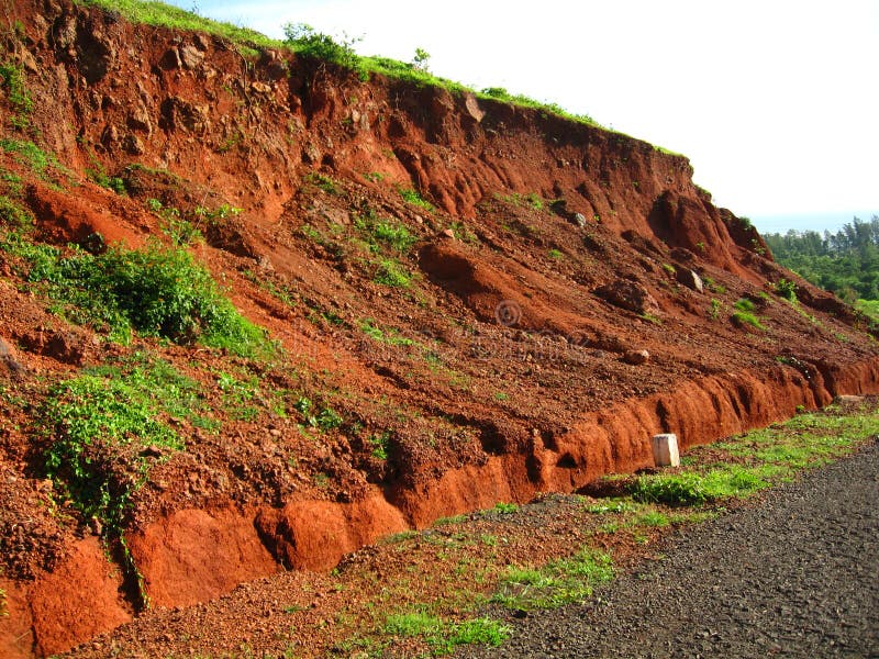 Indian Red Soil-V stock photo. Image of soil, monsoon - 3285860