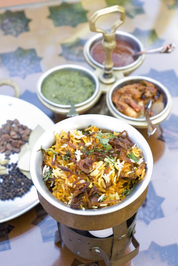 Indian Rice stock image. Image of buriyani, dish, cuisine - 60316339
