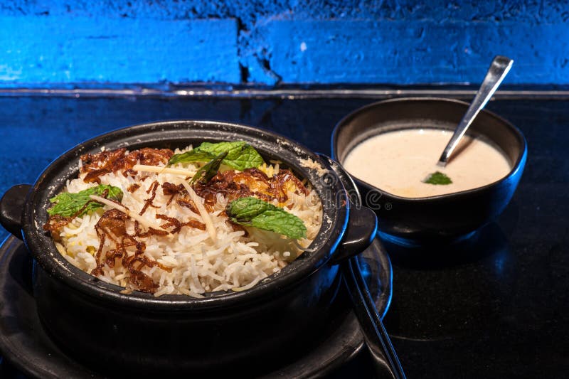 Indian Rice stock image. Image of biryani, bread, dinner - 56223931