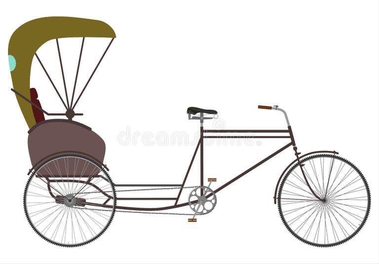 Indian rickshaw stock vector. Illustration of indian - 30361633