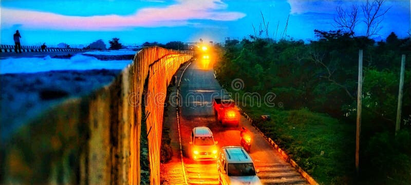 Indian Road in the Bihar Patna Stock Photo - Image of line, bihar ...