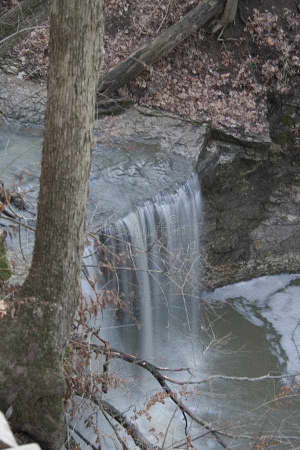 Indian Run Falls Park, Dublin, Ohio Stock Photo - Image of columbus ...