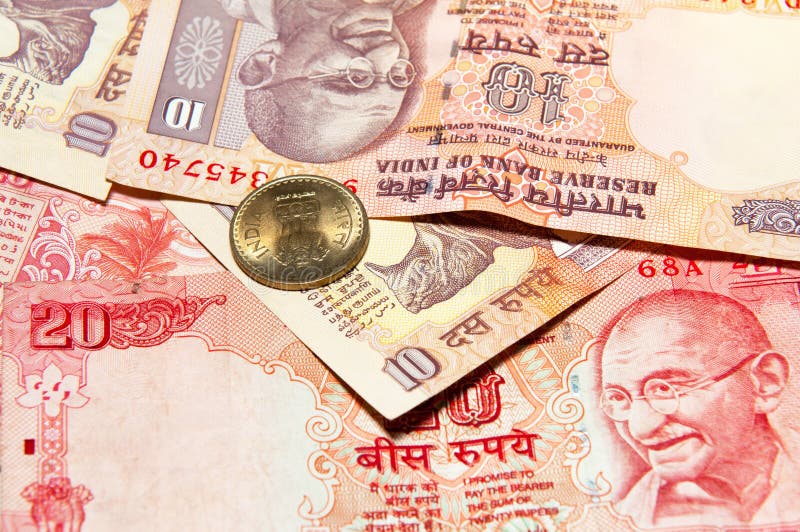Indian Rupee stock image. Image of mahatma, global, exchange - 17383089