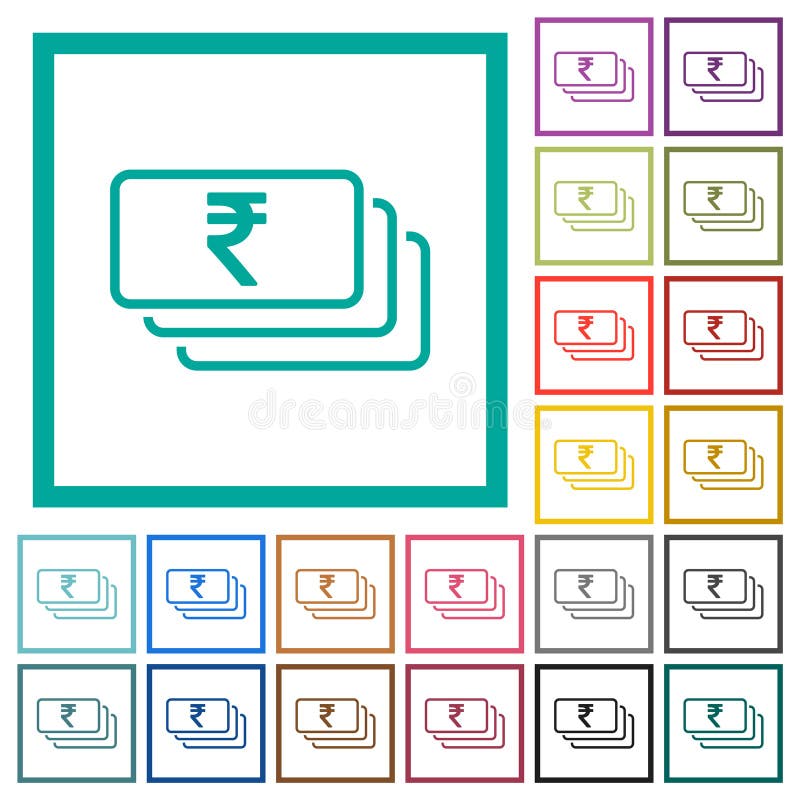 Rupee Outline Stock Illustrations – 611 Rupee Outline Stock ...