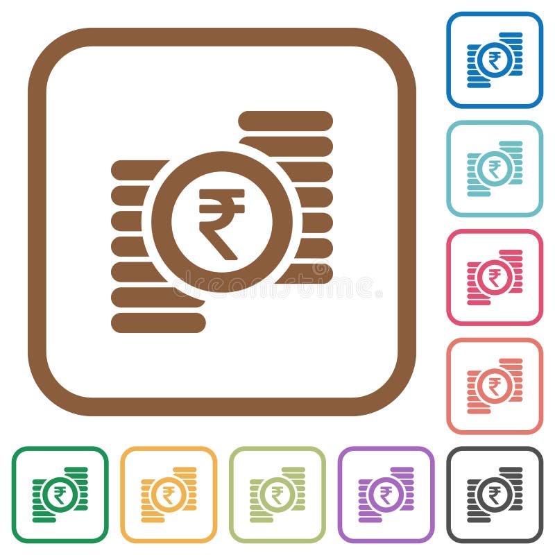 Rupee Coins Stack Stock Illustrations – 195 Rupee Coins Stack Stock ...