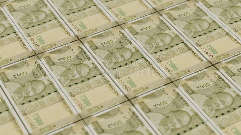 Indian Money Notes Bundles