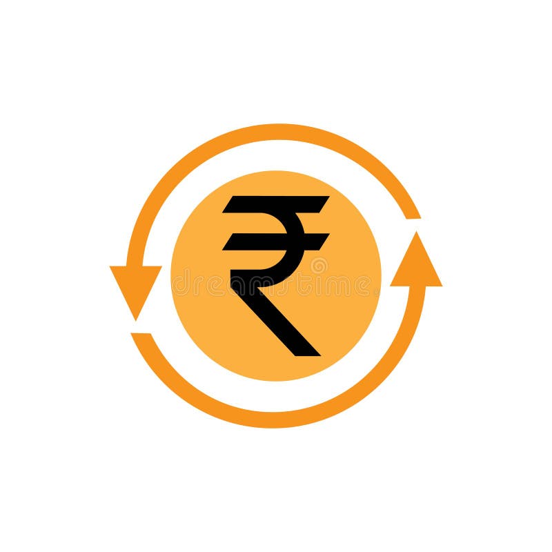 Indian Rupee Icon. Indian Rupee Sign Vector Stock Vector - Illustration ...