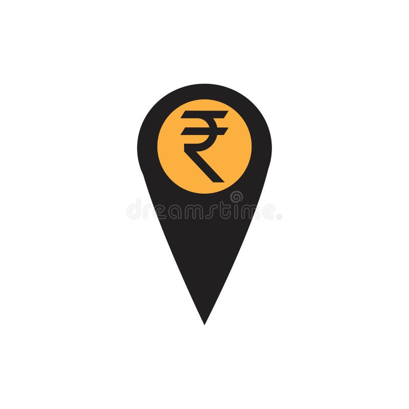 Indian Rupee Icon. Indian Rupee Sign Vector Stock Vector - Illustration ...