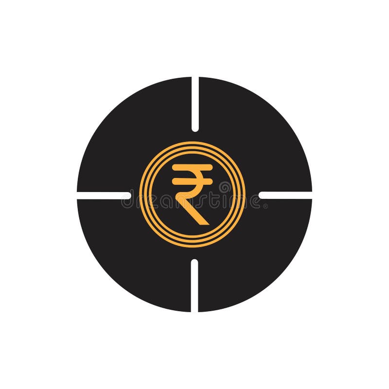 Indian Rupee Icon. Indian Rupee Sign Vector Stock Vector - Illustration ...