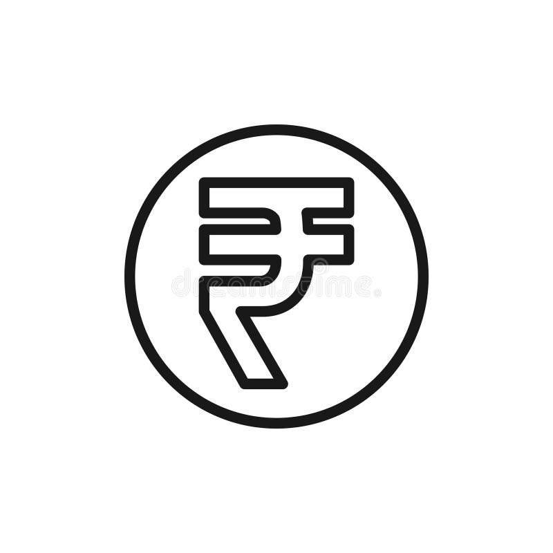 Rupee Icon Stock Illustrations – 4,329 Rupee Icon Stock Illustrations ...
