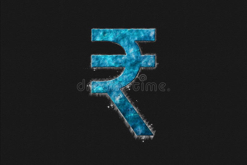 Blue Shiny Indian Rupee Symbol Stock Illustrations – 72 Blue Shiny Indian Rupee Symbol Stock ...