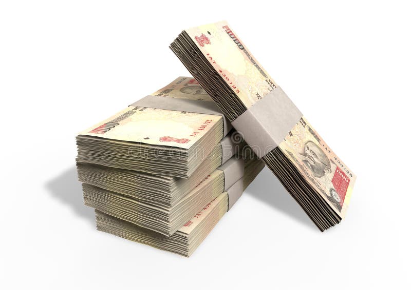 Indian Money 1000 Notes Bundles