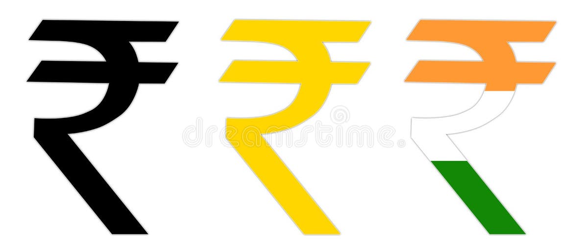 New Rupee Symbol Stock Illustrations – 299 New Rupee Symbol Stock ...