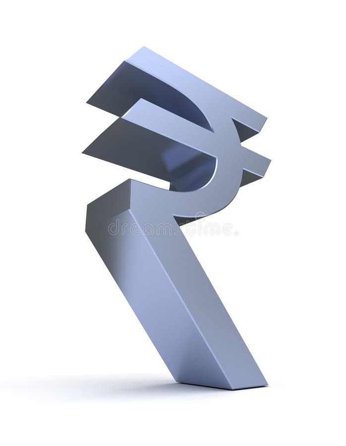 Newly Formed Indian Rupees Symbol Stock Vector - Illustration of design ...