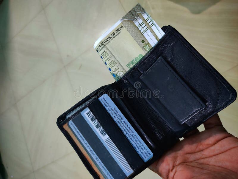 Indian Rupees Note Currency in Hand and in Wallet HD Stock Photo ...