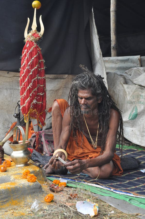 Indian Old Sadhu. editorial photo. Image of temple, spiritual - 31424581