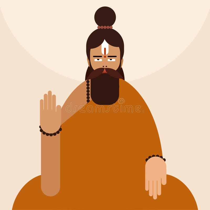 Sadhu Saint Stock Illustrations – 142 Sadhu Saint Stock Illustrations ...