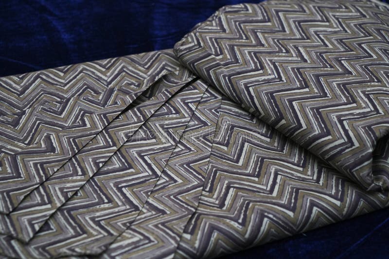 Indian Saree Textured Fabric Pattern Material Stock Photo - Image of ...