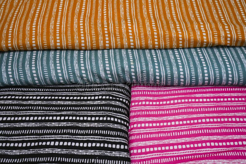 Indian Saree Textured Fabric Pattern Material Stock Photo - Image of ...