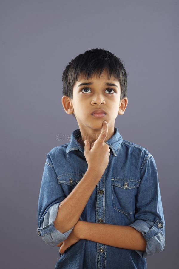 Depressed Indian School Boy Stock Photo - Image of child, book: 28039054