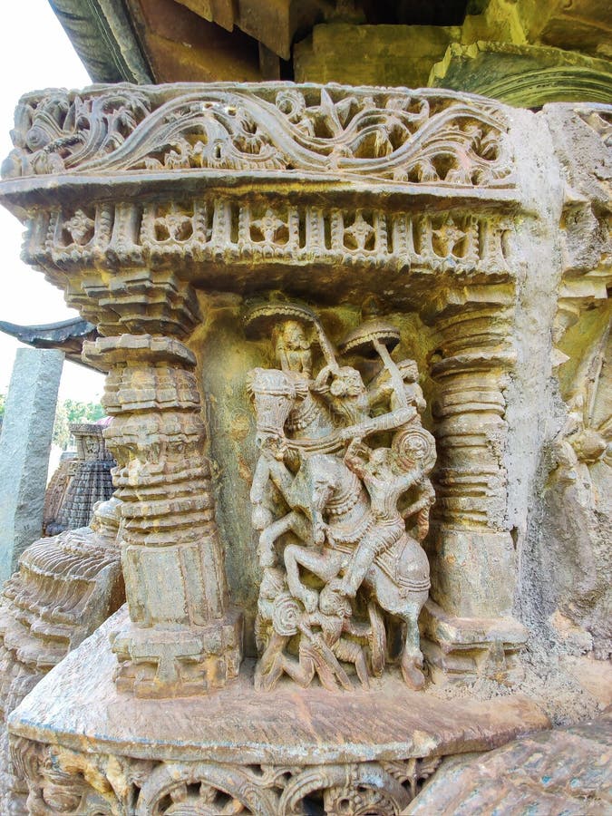 Indian Sculptures Ancient Temples Stock Photo - Image of temples ...