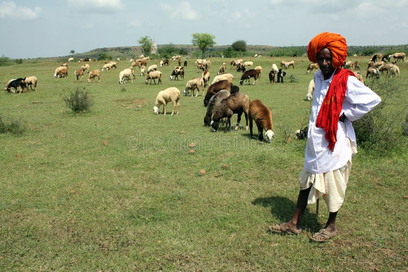 Indian Shepherd editorial image. Image of attire, clothing - 17089455