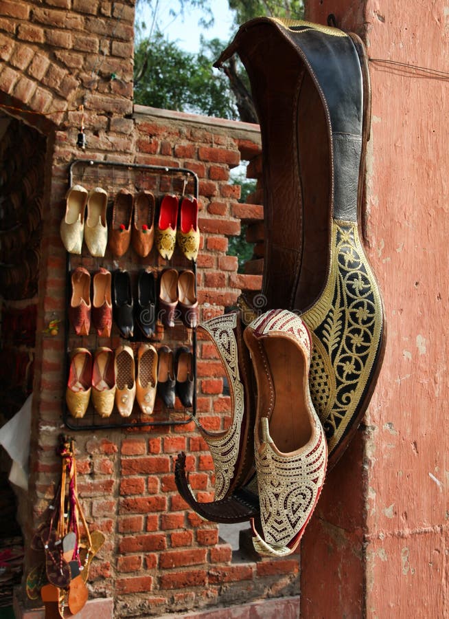 Indian shoes stock photo. Image of glamor, design, indian - 2184604