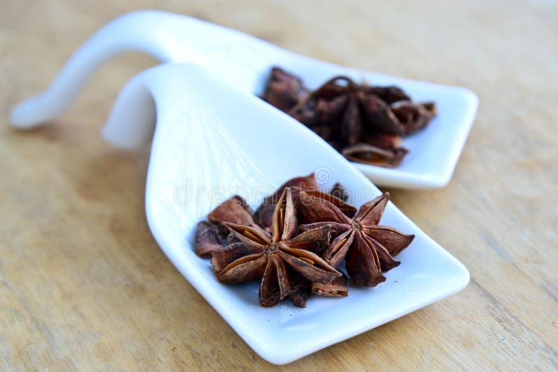 Anise - Star Shaped Indian Spice Stock Image - Image of indian ...