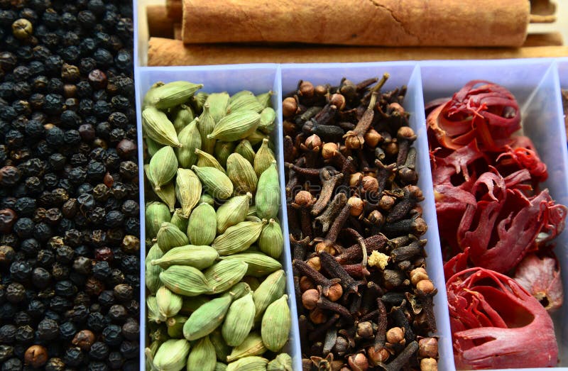 Indian Spicebox stock image. Image of indian, ingredient - 48373379