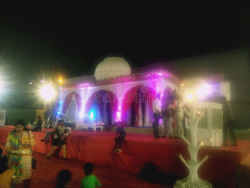 Indian Stage Design for All Event and Party Editorial Stock Photo ...