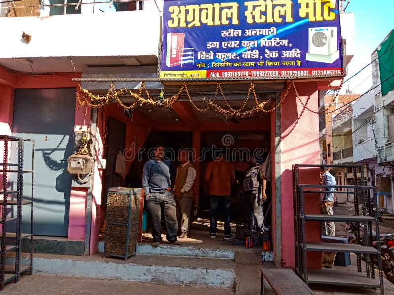 Indian Steel Mart Store Displaying Board in India January 2020 ...