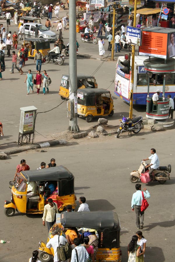 Indian Street Scene editorial stock photo. Image of asia - 20766918