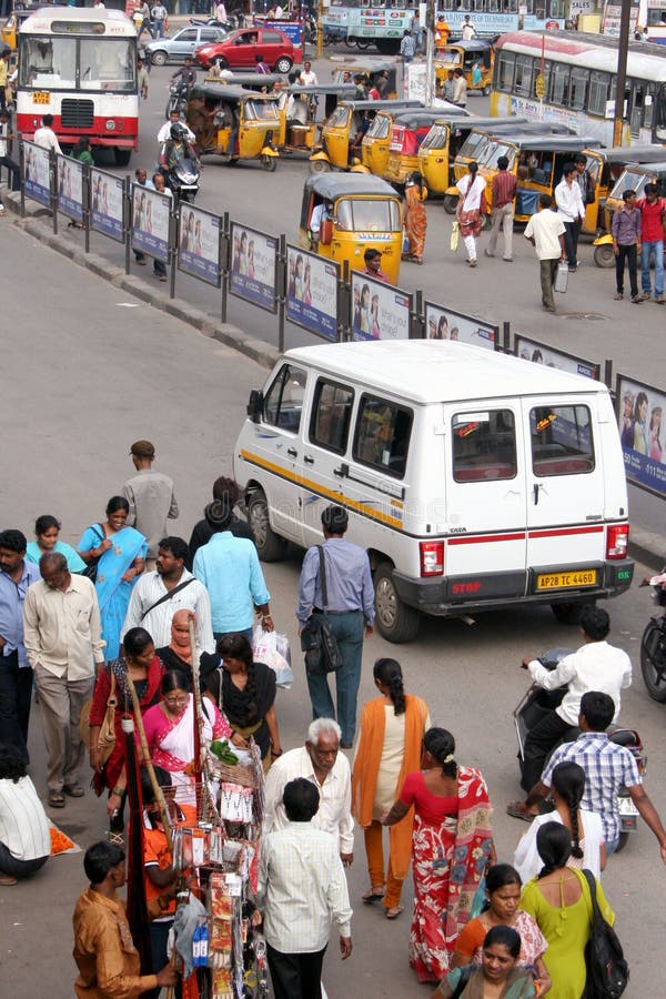 Transport Scene in Hyderabad,India Editorial Photography - Image of ...