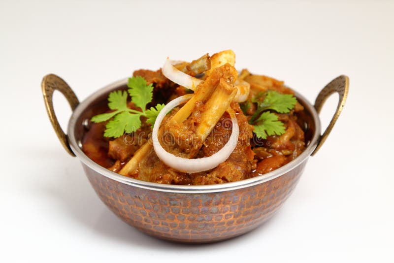 Indian Style Meat Dish or Mutton Curry Stock Image - Image of chicken ...