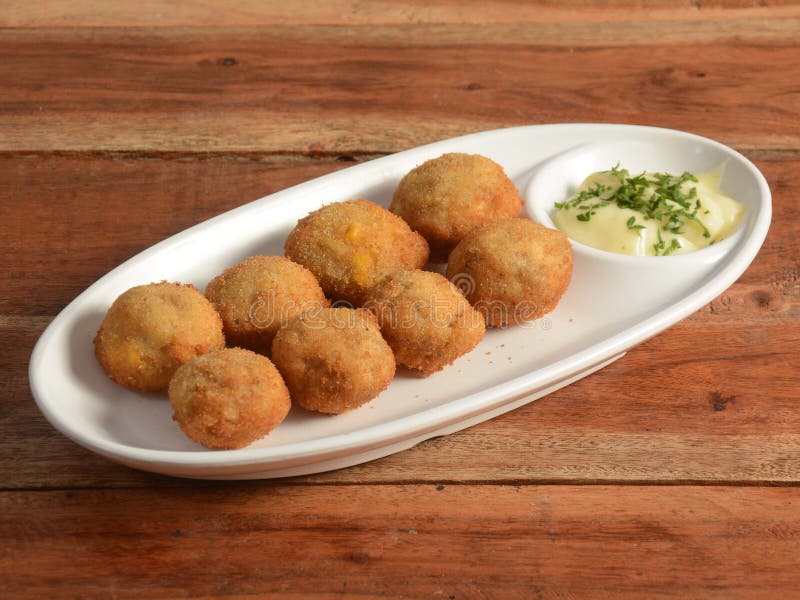 Indian Style Mushroom Stuffed with Mixture of Cheese, Onion, Bread Crum ...