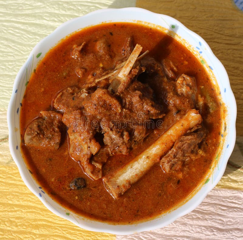 Indian style mutton curry stock photo. Image of masala - 67393346