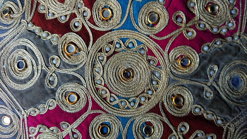 Indian Style Textured Patterns in Color Stock Image - Image of indian ...