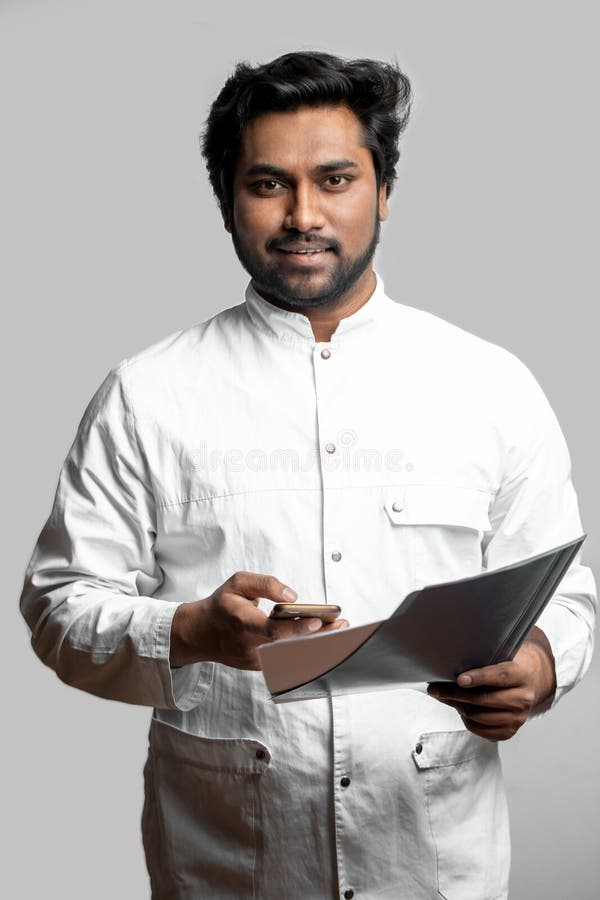 Indian Surgeon Looking at the Camera Stock Photo - Image of male ...