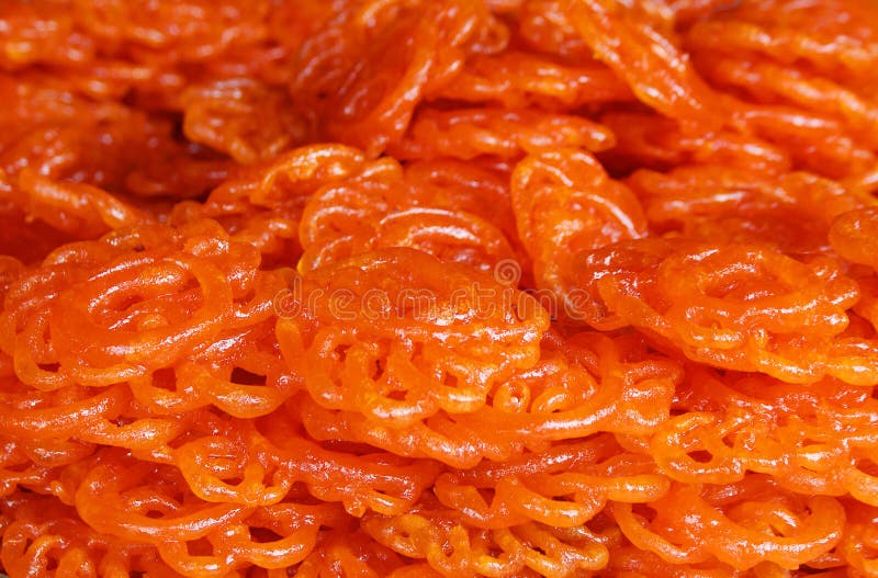Indian sweet jalebi stock image. Image of ghee, indian - 13774781