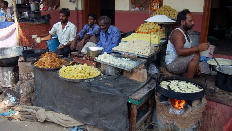 Indian sweet stall editorial photo. Image of food, seller - 11970041