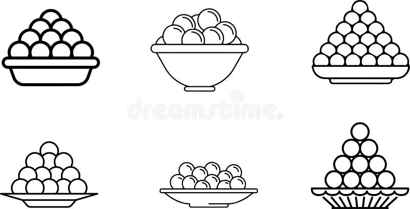 Ladoo Laddu Stock Illustrations – 465 Ladoo Laddu Stock Illustrations ...