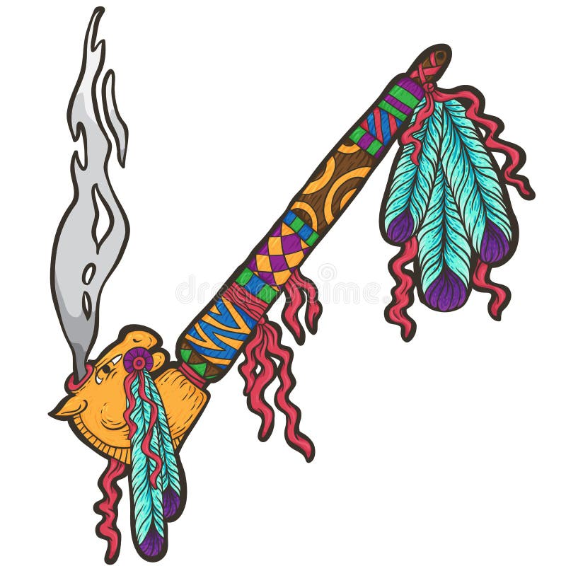 Indian symbol of Peace stock vector. Illustration of apache - 83444519