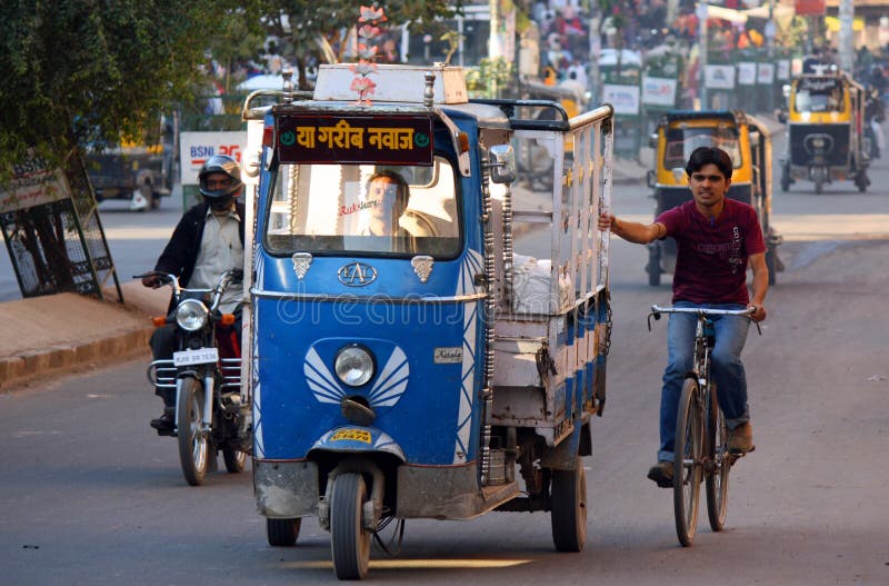 Indian taxi editorial stock photo. Image of autorickshaws - 22237078