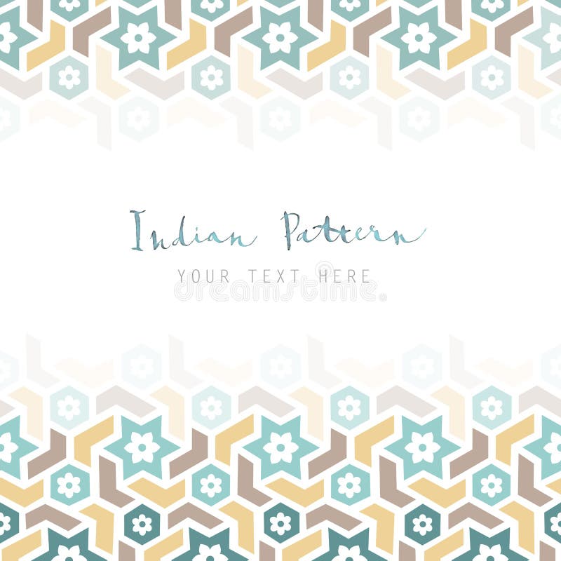 Indian template stock vector. Illustration of decoration - 65405107