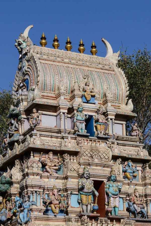 Indian Temple stock image. Image of carving, architecture - 38150235